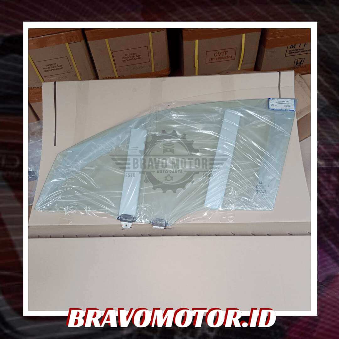 Original 73350-TEC-T02(T01) Glass Assy Door / Kaca Pintu depan kiri FC1 ...