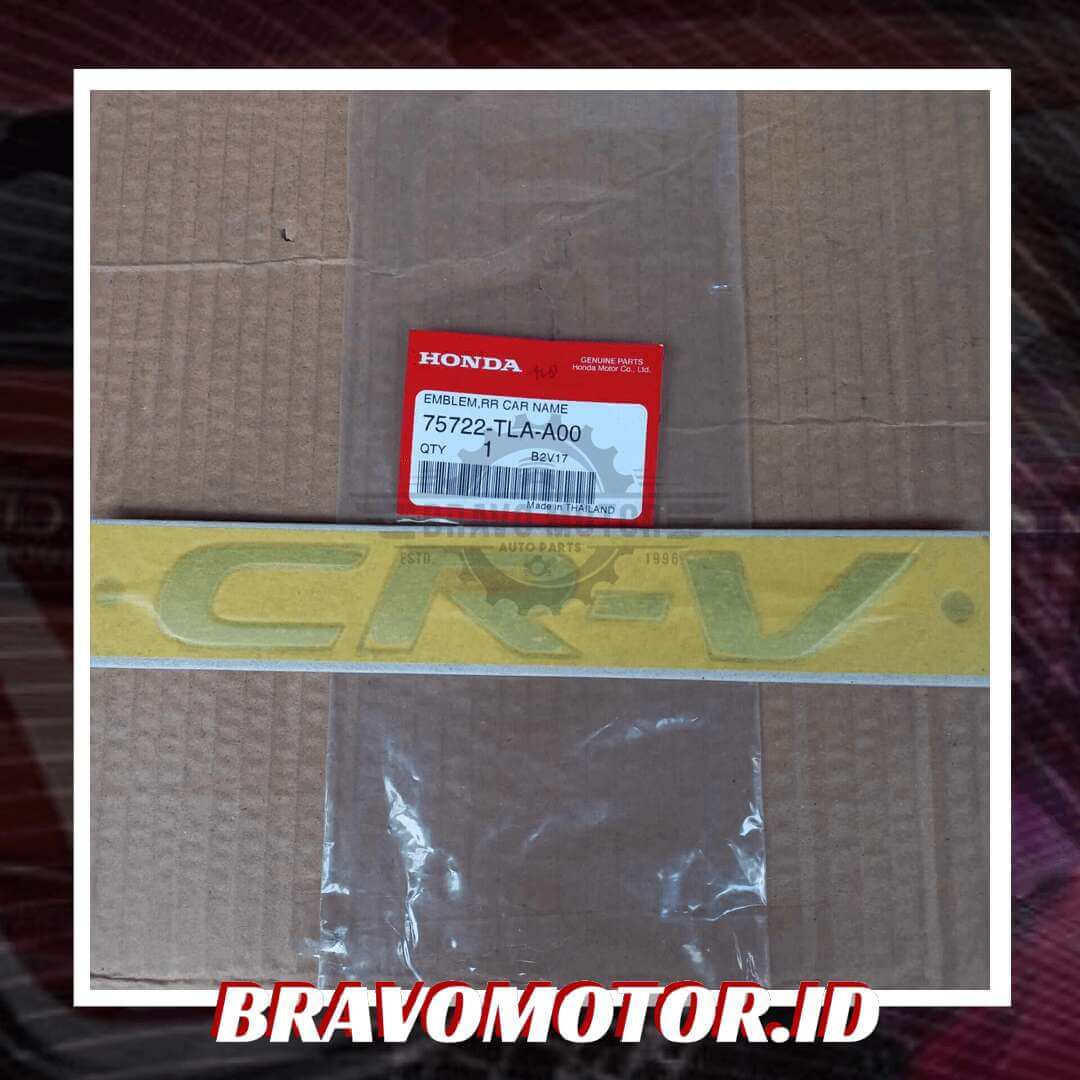 Original 75722-TLA-A00 Logo Emblem Honda “CR-V” – Bravo Motor – Honda ...