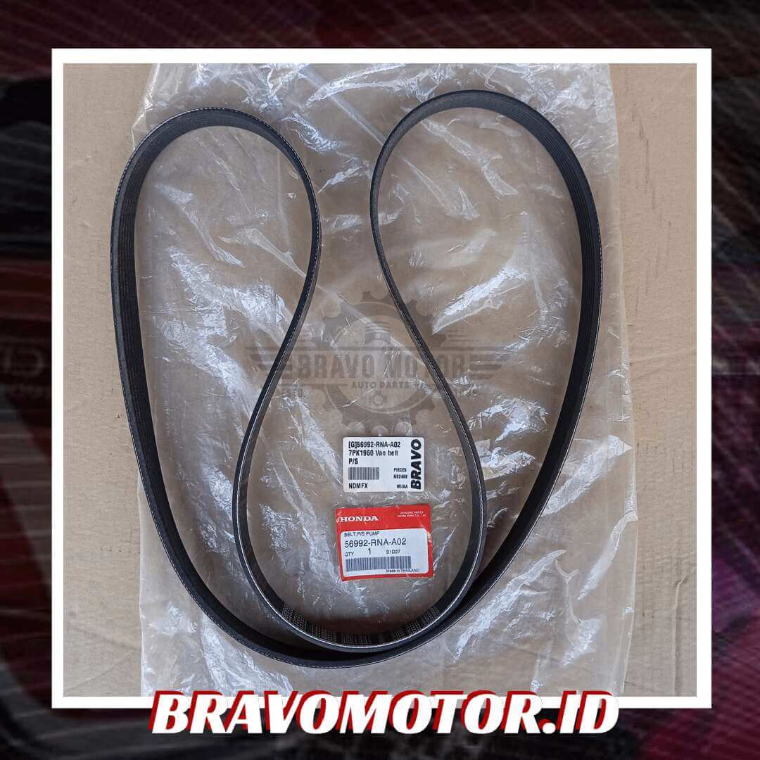 Original 56992-RNA-A02 7PK1960 Power Steering Pump Fan Belt FD1 – Bravo ...