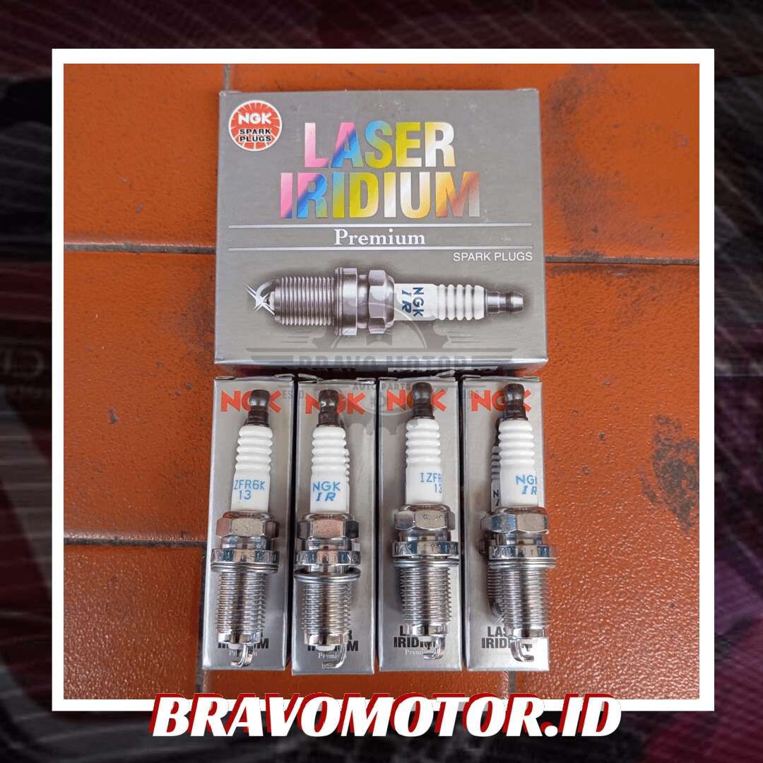 Import NGK 12290-RB1-003 IZFR6K13 Spark plug/Busi Laser Iridium 4 pcs ...